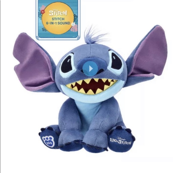 Build-A-Bear | Toys | Nwt Buildabear Disney Stitch The Alien 2 | Poshmark